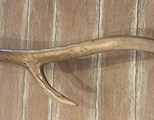 DeLeon Rustic Heavy Duty Antler Wall Mounted Towel Bar / Rack - 22 1/2inch One Piece Construction Varied 22 1/2inch (L) x 6 1/2inch (T) x 4inch (D)