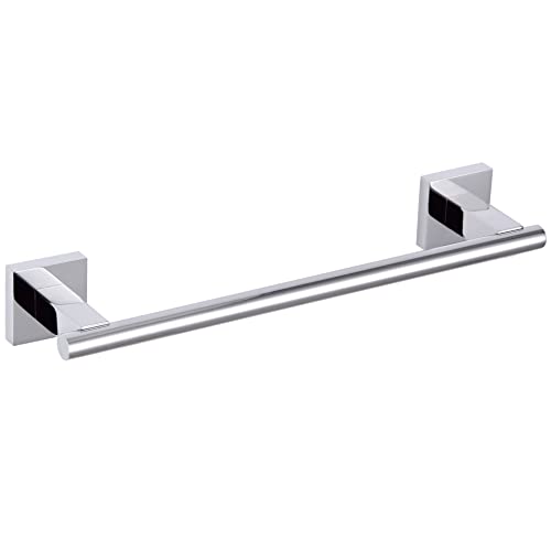 Hand Towel Rack Polished Chrome 13.78", Angle Simple SUS304 Stainless Steel Bathroom Towel Holder, Face Towel Bar for Wall