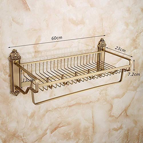 OMOONS Towel Rack Antique Towel Rack Brass Towel Rack Bathroom Towel Rack