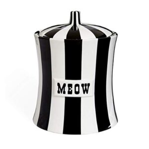 jonathan adler canister (meow, black)