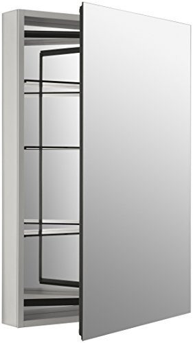 Kohler 540482 Catalan Medicine Cabinet, 1, Satin Anodized Aluminum