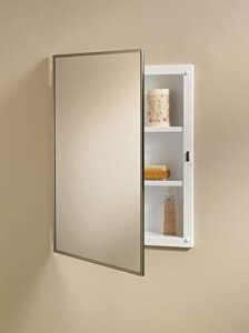 jensen 84018ch basic styleline recessed mount medicine cabinet