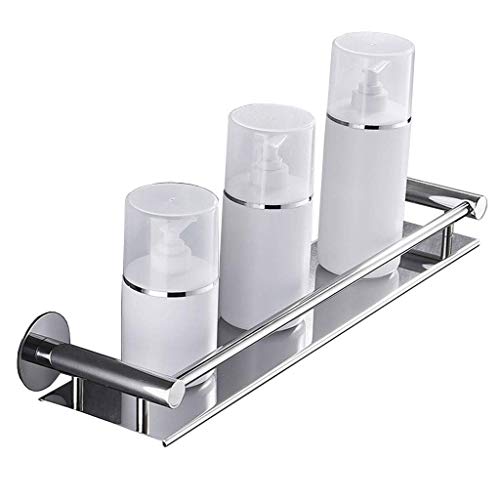 XJJZS Shelf- Stainless Steel Wall Mount ShelfGood for Restaurant, Bar, Home, Kitchen, Laundry, Garage and Utility Room (Size : 51CM)