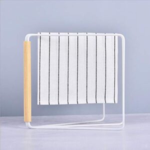 Yizhichu1990 Kitchen Bathroom Punch-Free Folding rag Stand Towel Rack Holder,Top Vertical Rail Dishcloth Storage Rack