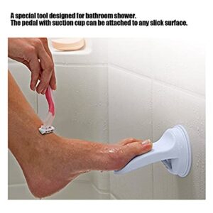 Professional Shower Foot Rest, Shower Foot Rest for Shaving Legs,Elderly Bathroom Foot Pedal Step with Suction Cup,Specifically for Bathroom Showers