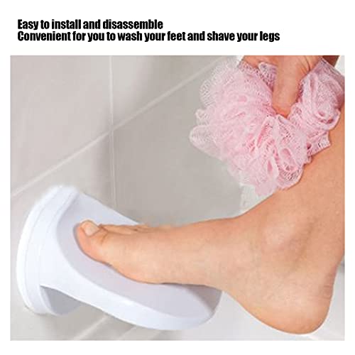 Professional Shower Foot Rest, Shower Foot Rest for Shaving Legs,Elderly Bathroom Foot Pedal Step with Suction Cup,Specifically for Bathroom Showers