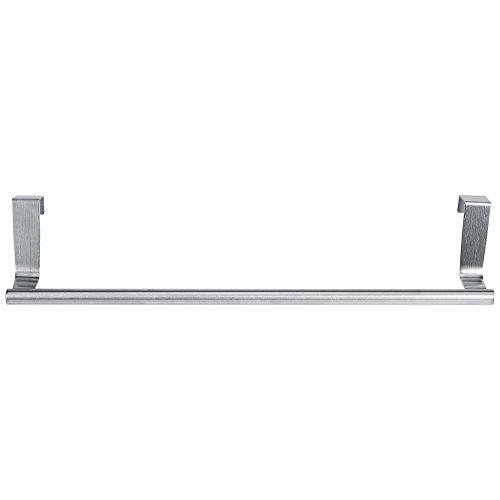 Kitchen Hanging Rack, Stainless Steel Cabinet Hanger Over Door Hanger Drawer Towel Hanging Rack for Kitchen Bathroom Toilet(L)