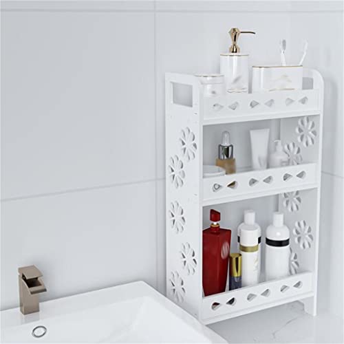 Corner Narrow Countertop Cosmetic Shelf Washstand Shelf Toilet Toilet Desktop Multi-Layer Storage Cabinet