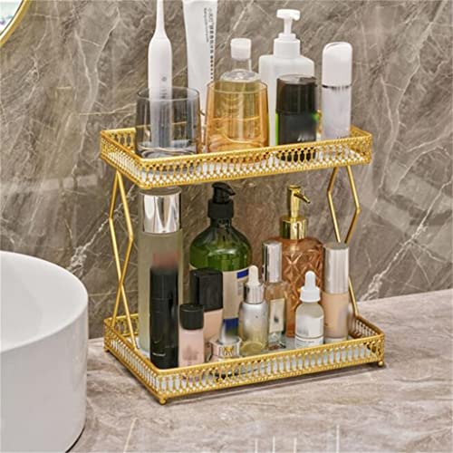 Double-Layer Washbasin Bathroom Shelf Bathroom Toilet Toilet Washstand Cosmetic Storage Rack