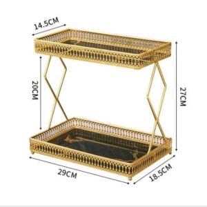 Double-Layer Washbasin Bathroom Shelf Bathroom Toilet Toilet Washstand Cosmetic Storage Rack