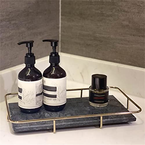 Marble Tray Wash Cosmetics Shelf Toilet Bathroom Countertop Storage Hand Wash Basin