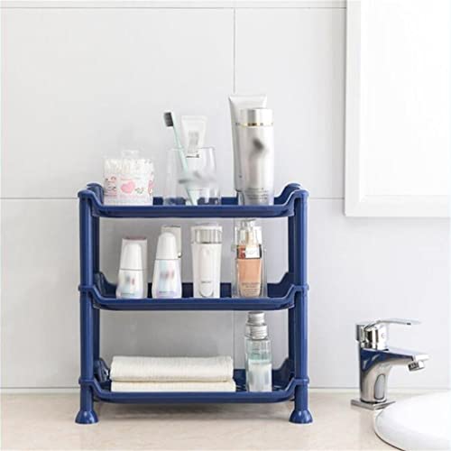 Storage Rack Countertop Supplies Floor-to-Ceiling Washbasin Toilet Storage Cabinet Washstand Rack