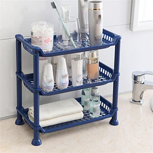 Storage Rack Countertop Supplies Floor-to-Ceiling Washbasin Toilet Storage Cabinet Washstand Rack