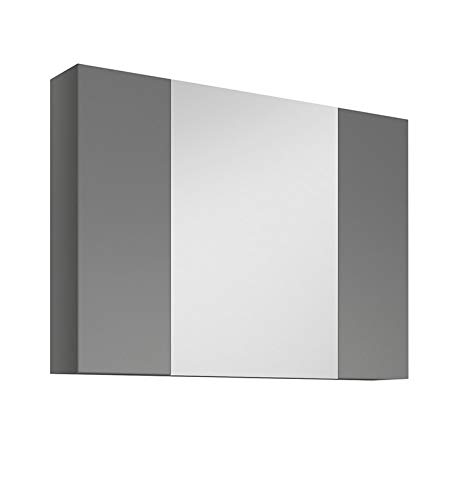 Fresca 32" Gray Medicine Cabinet w/ 3 Doors