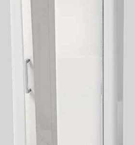 JL Industries 1017V10 Ambassador Cabinet-Vertical Duo Door-Primed Steel-Semi Recessed-3in Round Edge