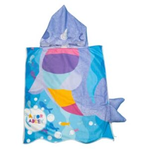 A For Adley Merch The Official Adley Ultimate Swimming Package with Three of Adleys Favorite Swimming Supplies The Adley Narwhal Towel, Adley Floaties and a Full Face Snorkie