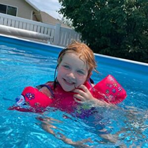 A For Adley Merch The Official Adley Ultimate Swimming Package with Three of Adleys Favorite Swimming Supplies The Adley Narwhal Towel, Adley Floaties and a Full Face Snorkie