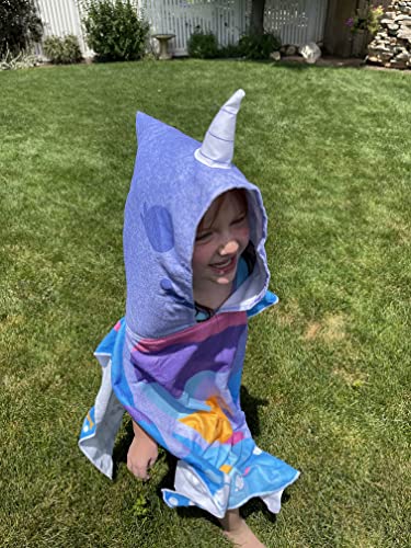 A For Adley Merch The Official Adley Ultimate Swimming Package with Three of Adleys Favorite Swimming Supplies The Adley Narwhal Towel, Adley Floaties and a Full Face Snorkie