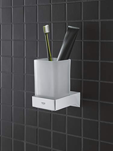 Grohe 40865000 Selection Cube Holder, Starlight Chrome