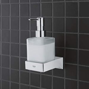 Grohe 40865000 Selection Cube Holder, Starlight Chrome