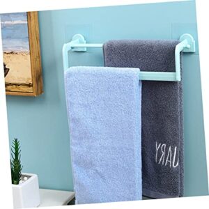 Veemoon Towel Rack Shelves for Storage Wall Mounted Washcloth Holder Hanger Stand 2pcs Towel Bar Rack Bathroom Towel Organizer Towel Shelf Wall Mounted Bathroom Towel Rod Double Bar Towel