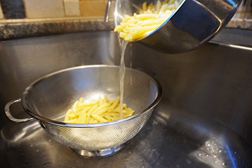 RSVP International International Endurance Stainless Steel Precision Pierced Colander, 5-Quart (Punch-5)