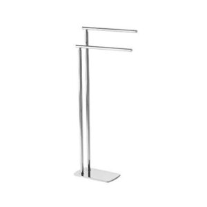 gedy 7331-13 towel stand, 10" l x 15.21" w, chrome