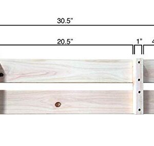 Bathtub Bench/Caddy Made from Hinoki Japanese Cypress Wood