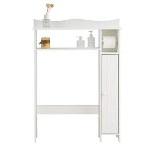 Casart Bathroom SpaceSaver Over-The-Toilet Storage Shelf Bathroom Storage Cabinet Organizer (42" Height)