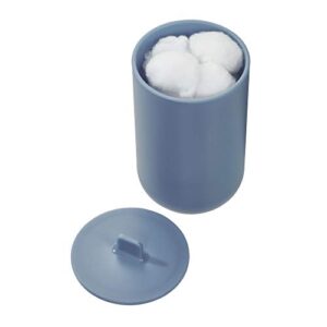 iDesign Cade Bathroom Accessories, 8 cm diameter x 13 cm, Dusty Blue