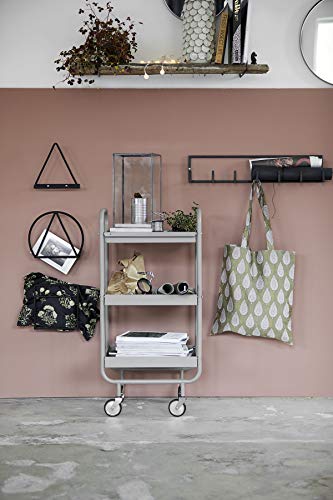 House Doctor Coathanger Rack, Black, 60 x 12 cm