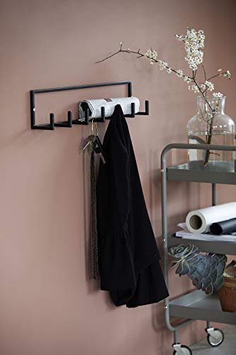 House Doctor Coathanger Rack, Black, 60 x 12 cm