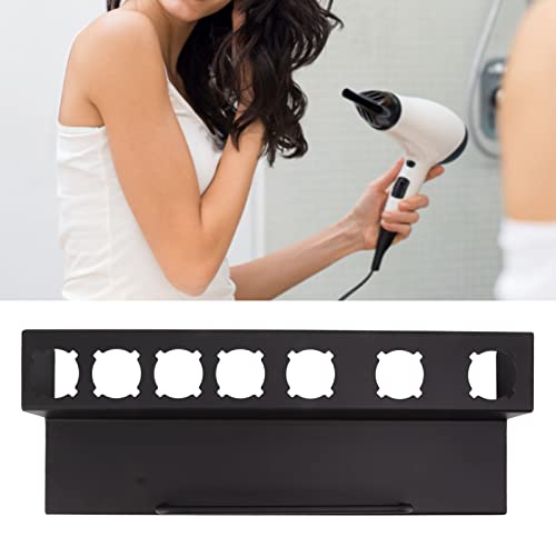 Yosoo Curling Iron Storage Holder, Wall Mount with Antislip Mat, Save Space, Storage Function, Bedroom Bathroom Hair Salon Organizer