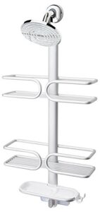 oxo good grips 3 tier aluminum shower caddy