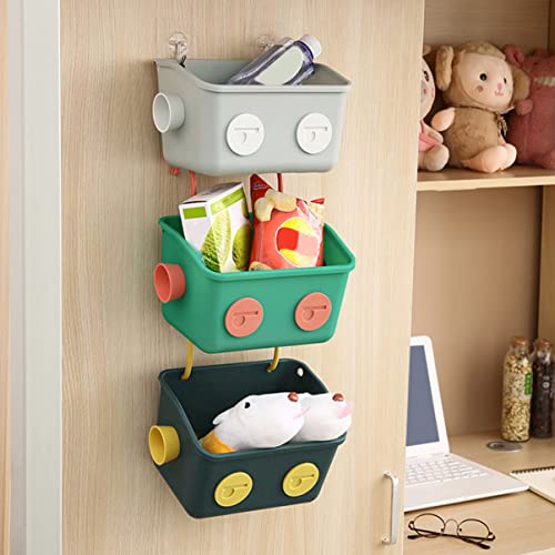 Cabilock Shower Organizer Shower Organizer Bath Plastic Hanging Basket bathroom wall basket bedside storage organizer plastic storage basket Bedside Sundries Bathtub Toy Storage Plastic Storage Bins