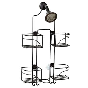 sensaitin home shower caddy storage bronze hanging shelf bathroom elegance organizer rack bathroom organizer bathroom accessories bathroom storage shower organizer wall shelf shelf organizer bathroom