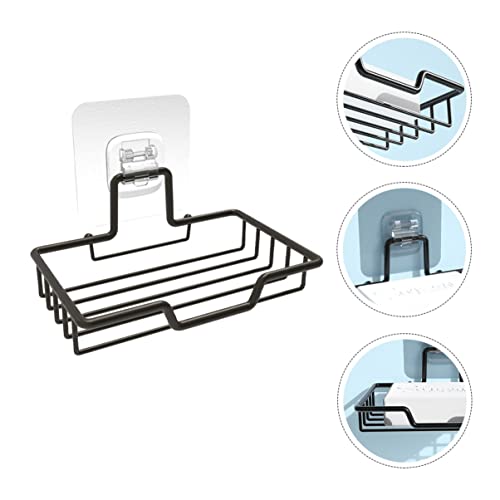 Veemoon Box Stainless Self Drilling Caddy Rack Traceless Sponge for Adhesive Shower Wire Shampoo Sink Mounted Tissue Bathroom Bar Wall Shelf Holder Steel Saver No Kitchen Case Draining