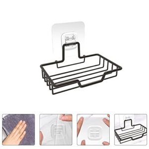 Veemoon Box Stainless Self Drilling Caddy Rack Traceless Sponge for Adhesive Shower Wire Shampoo Sink Mounted Tissue Bathroom Bar Wall Shelf Holder Steel Saver No Kitchen Case Draining