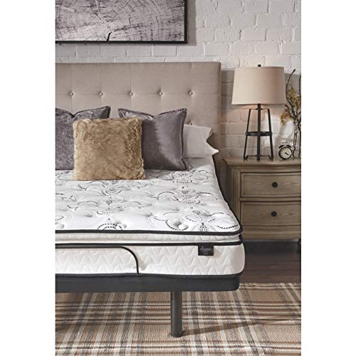 Signature Design by Ashley, Bonnell 10 Inch Gel Foam Firm Pillowtop Mattress, Queen