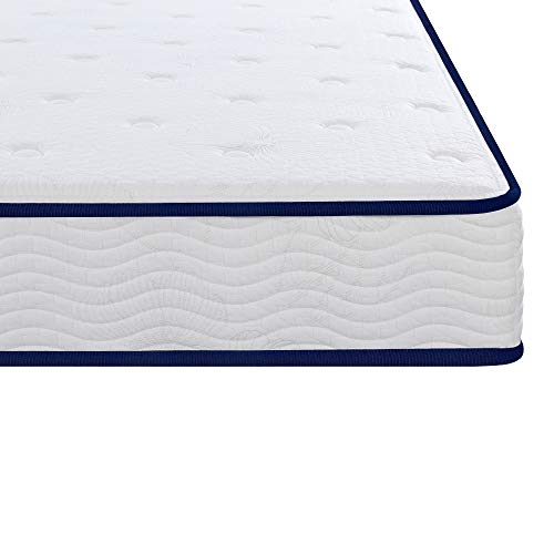 Olee Sleep 9 Inch Breeze Gel Infused Memory Foam Innerspring Mattress, Mattress In a Box, CertiPUR-US Certified, Twin