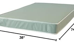 Mayton 9-Inch Vinyl Memory Foam Medium Firm Hybrid Mattress, Water Proof Mattresses Provide Comfortable and Relaxing Sleep Every Night, Durable Pocket Coil Springs for Proper Body Support, Twin