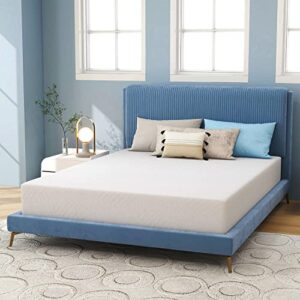 queen mattresses, 10 inch mattress queen size memory foam bed in a box green tea medium firm