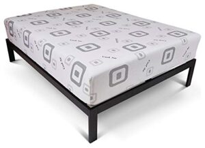 wolf harmony wrapped coil and gel memory foam hybrid mattress/platform set, king