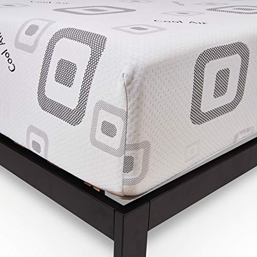 Wolf Harmony Wrapped Coil and Gel Memory Foam Hybrid Mattress/Platform Set, King