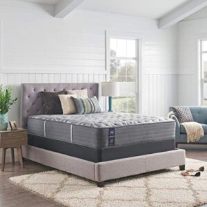 sealy posturepedic plus, tight top 13-inch medium mattress with surface-guard-california king, grey