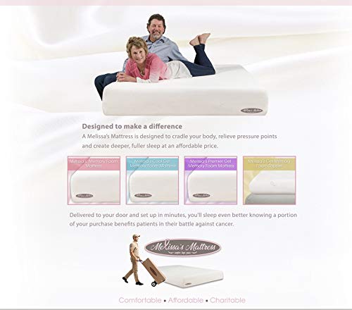 Melissa's Cool Gel Memory Foam Mattress