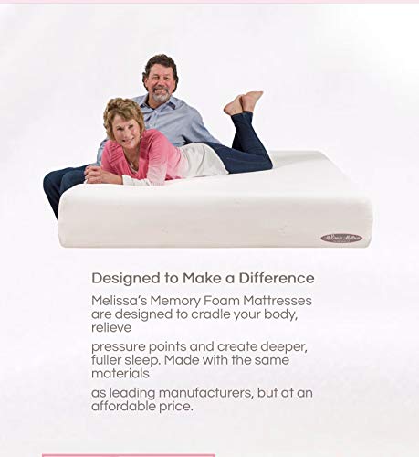 Melissa's Cool Gel Memory Foam Mattress