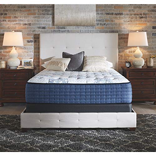 Signature Design by Ashley Mt Dana 15 Inch Firm Hybrid Mattress, CertiPUR-US Certified Foam, Full