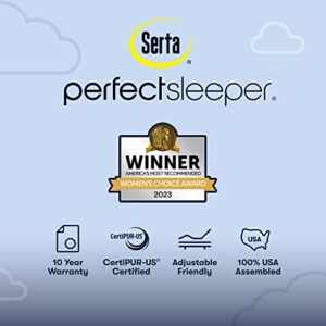 Serta - Perfect Sleeper - Nurture Night 12" Firm Gel Memory Foam Hybrid Mattress - Pocket Innersprings for Motion Isolation, Edge Support, Cooling, CertiPUR-US Certified - Queen