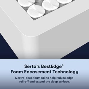 Serta - Perfect Sleeper - Nurture Night 12" Firm Gel Memory Foam Hybrid Mattress - Pocket Innersprings for Motion Isolation, Edge Support, Cooling, CertiPUR-US Certified - Queen